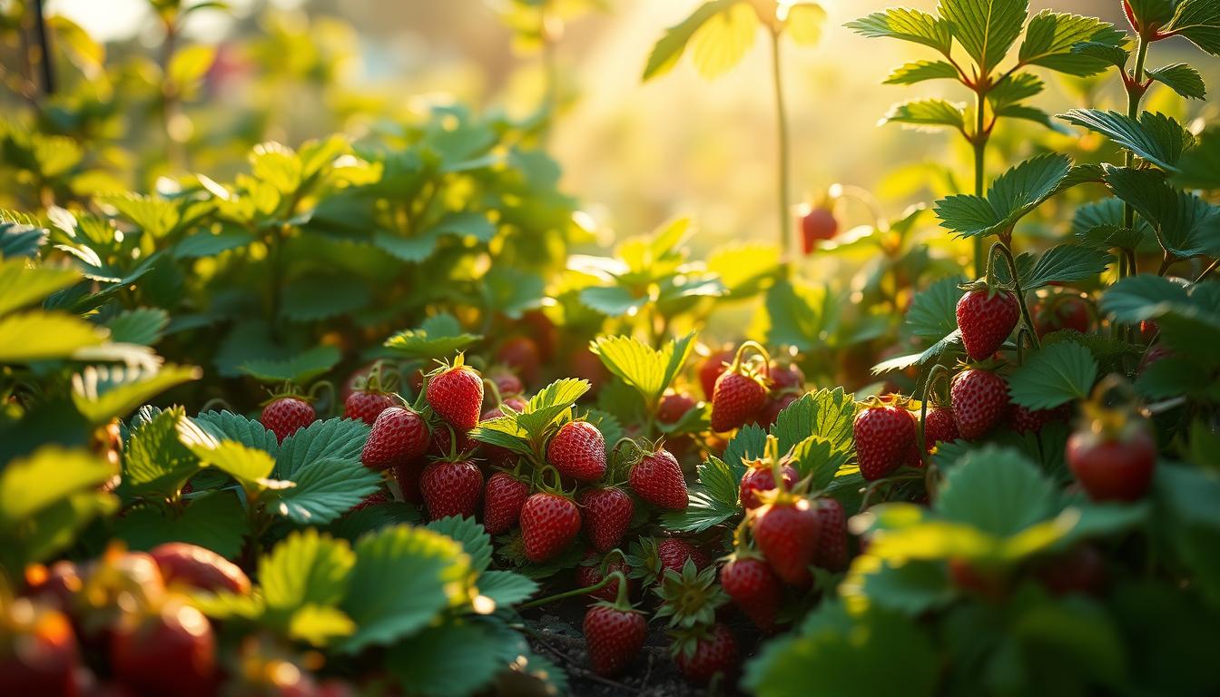 Erdbeeren Dungen Wann