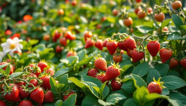 Verwunderlich Tomaten Und Erdbeeren Zusammen Pflanzen Ebenbild