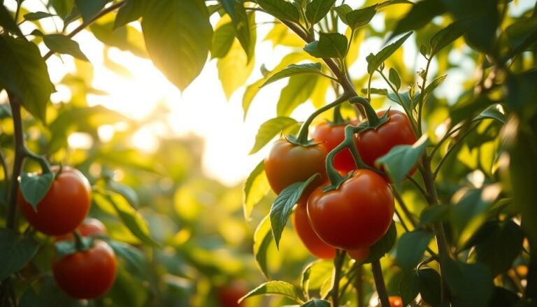 Wunderschone Tomaten Neben Paprika Pflanzen Fotos